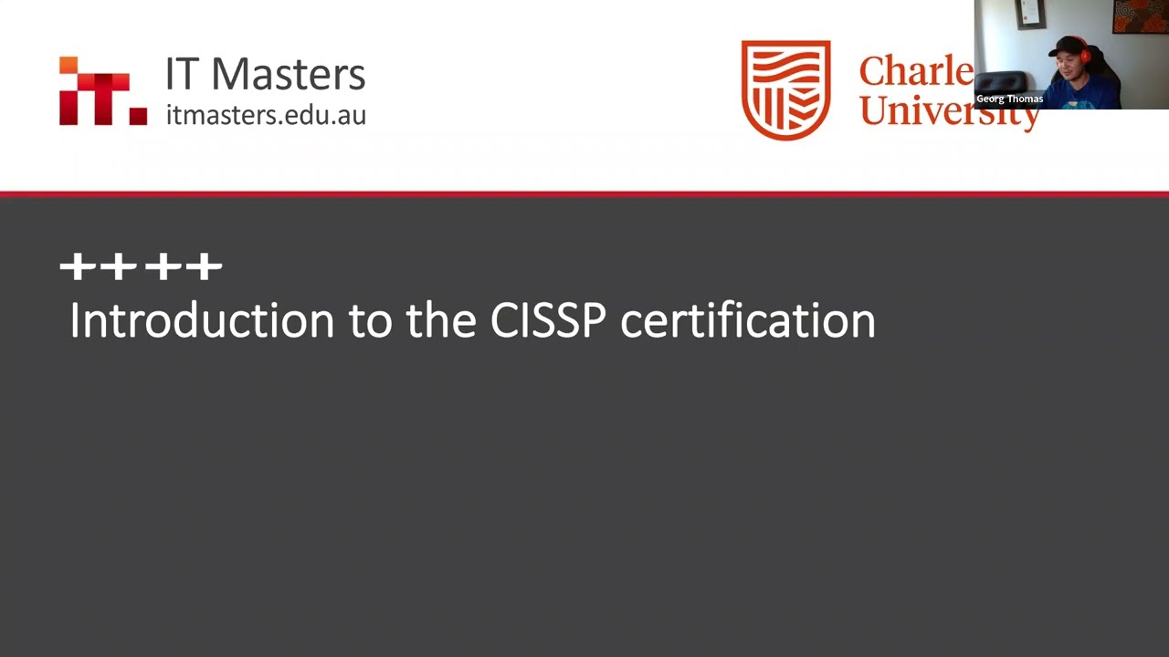 Free Short Course: CISSP Updated - Module 1 - YouTube