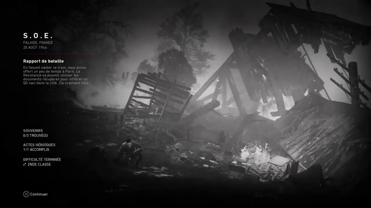 Call of duty WW2 campagne Gameplay Fr #1 - YouTube