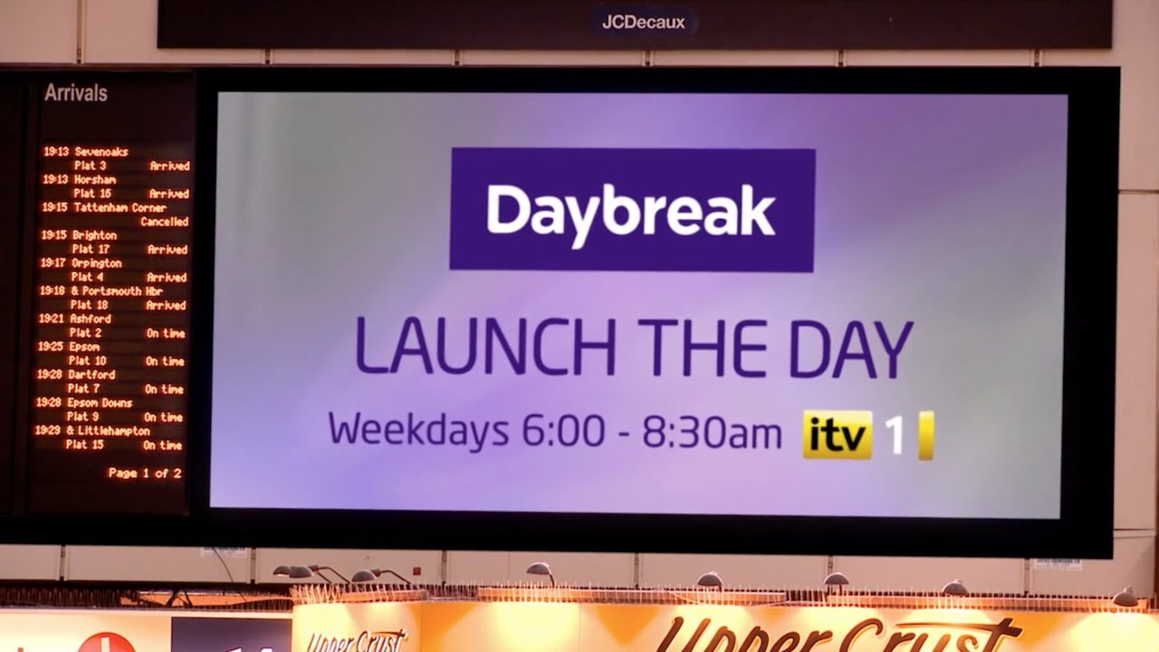 ITV Launches 'Daybreak' With Tactical Digital Outdoor Campaign | Grand ...