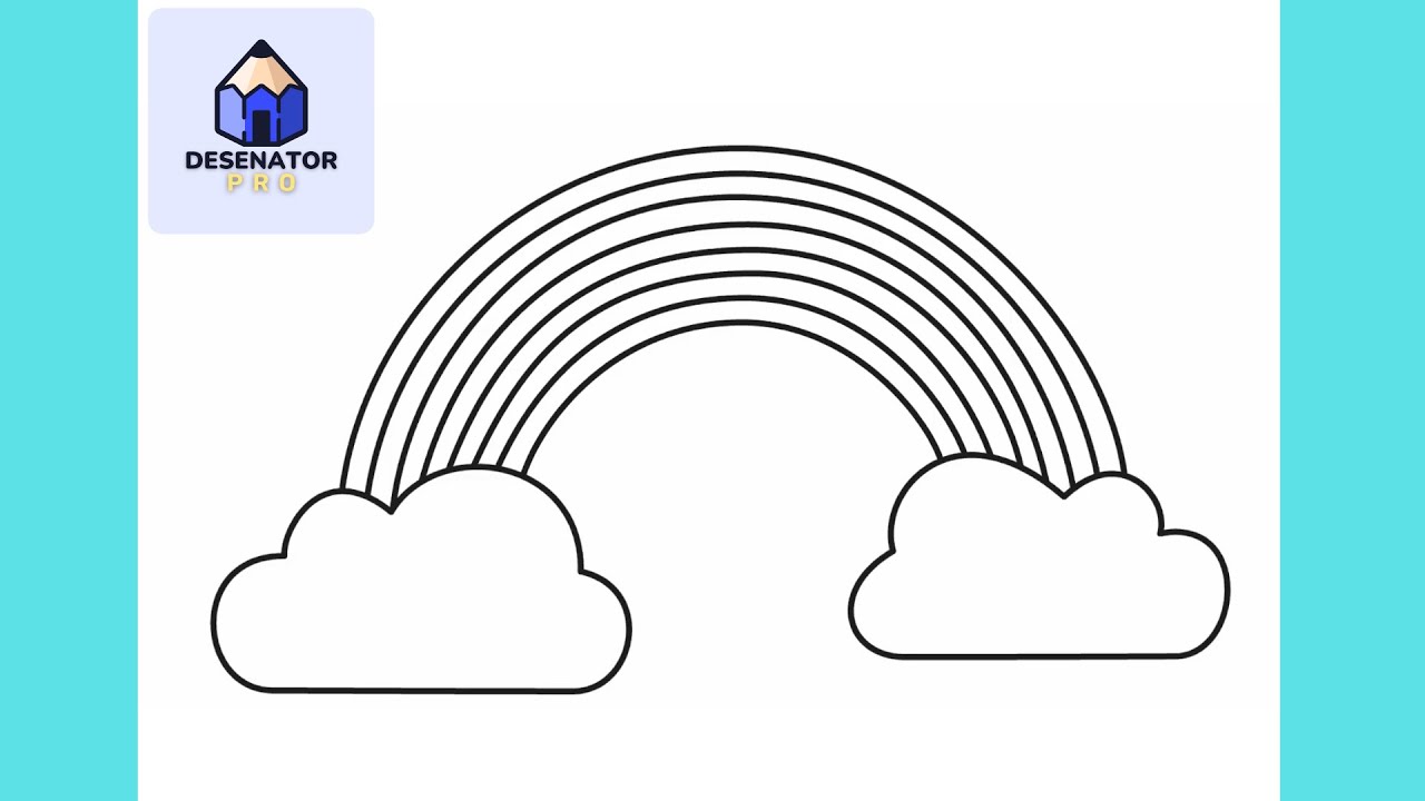 Cum Sa Desenezi Un CURCUBEU | Usor Pas cu Pas Tutorial pentru ...