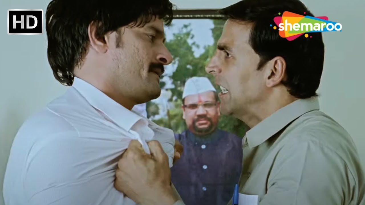 मुझे पता है तेरा धंधा क्या है | Akshay Kumar | Khatta Meetha | Johnny ...