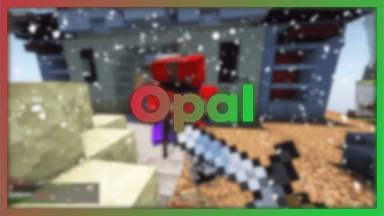 (Christmas Special) 🎄 Destroying Hypixel Bedwars w/ Opal Client! - YouTube