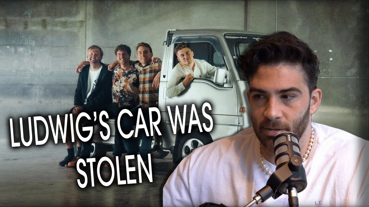 Ludwig's Car got stolen | Hasanabi Reacts - YouTube