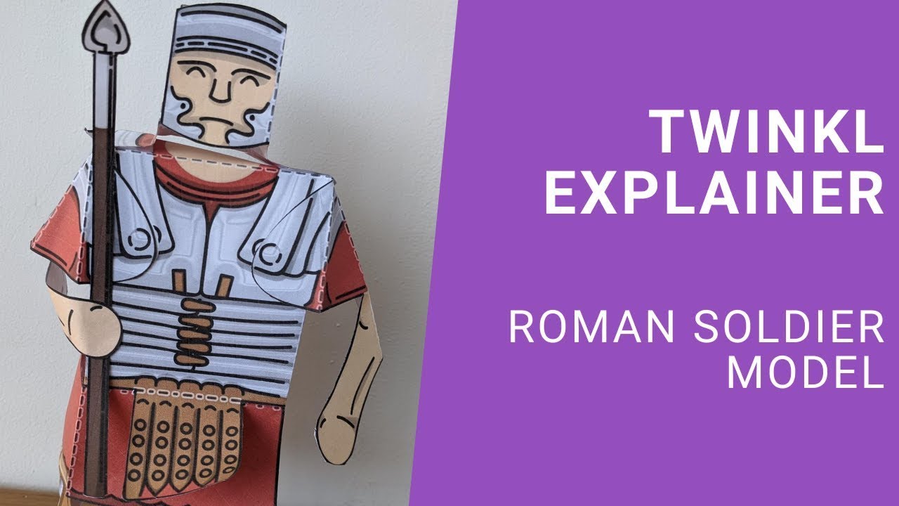 KS2 History | Roman Soldier Model - YouTube