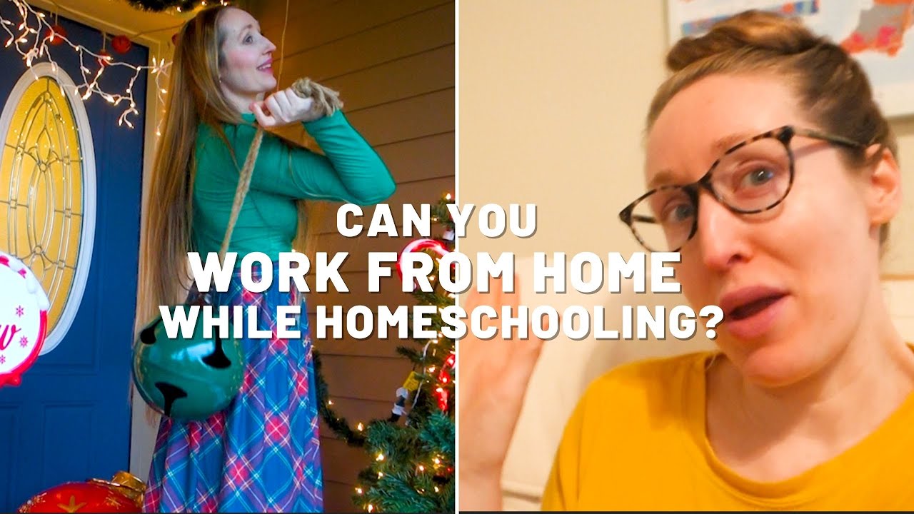 How I Balance WFH Life and Homeschooling - YouTube