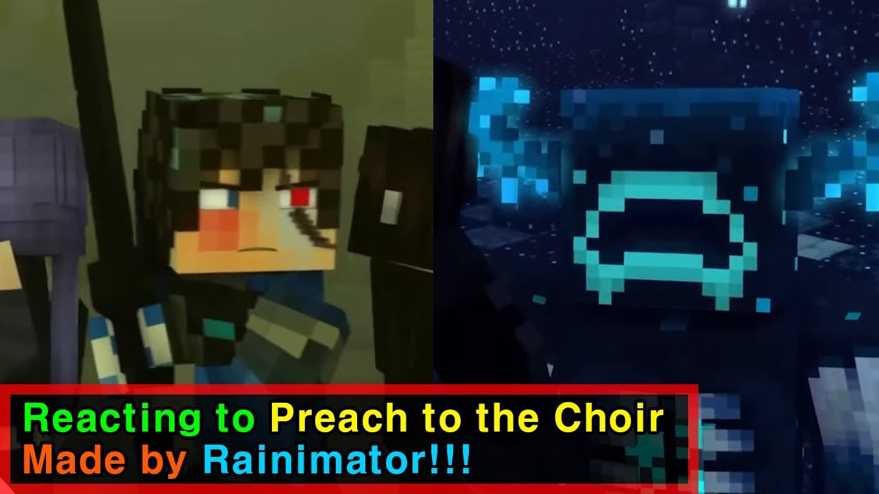 Reacting to "Preach to the Choir" - A Minecraft Music Video made by ...