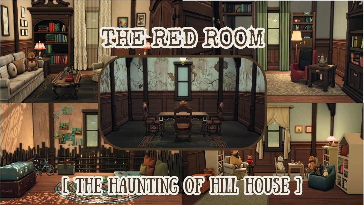 The Red Room (The Haunting of Hill House) | The Sims 4 | Stop Motion ...