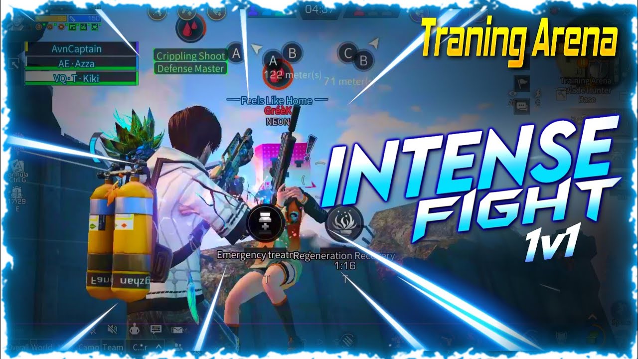 1v1 Intense Fight In Training Arena In Lifeafter || Hindi Video With ...