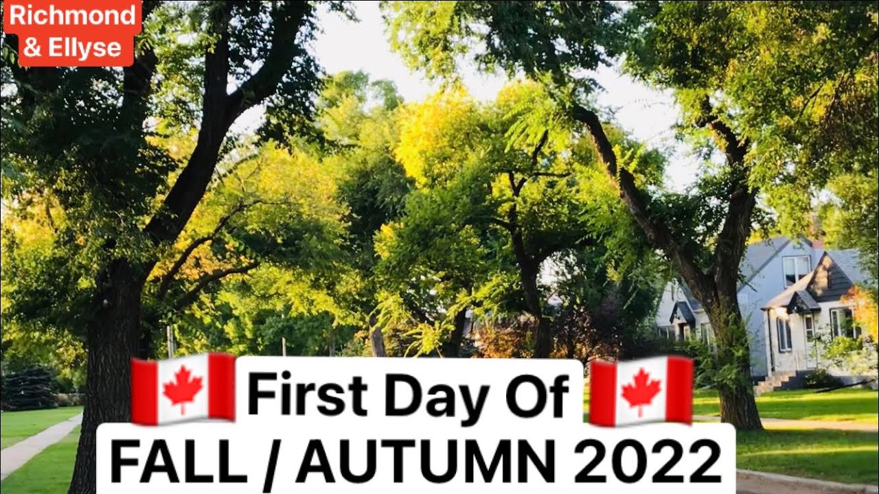 First Day of FALL / AUTUMN 2022 | Richmond & Ellyse - YouTube