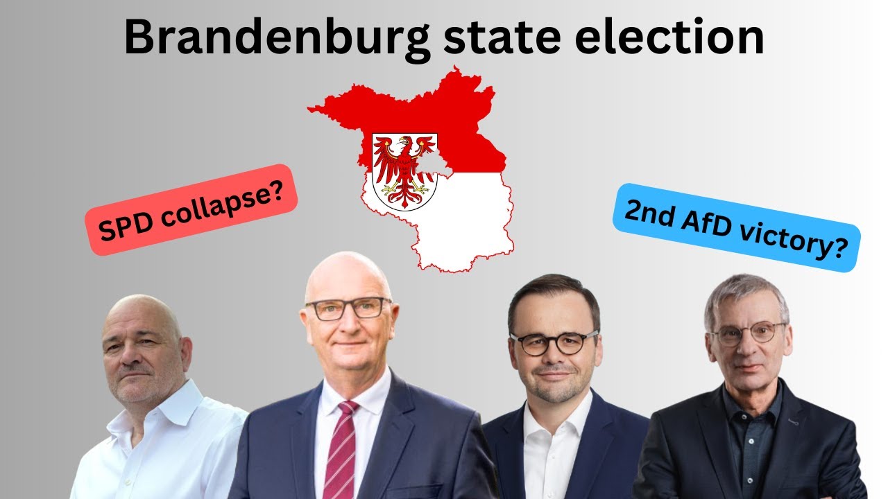 2024 state election in Brandenburg, Election outlook. - YouTube