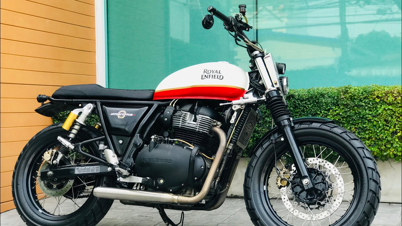 🔥ขายย🔥Royal Enfield Interceptor650 แต่งสไตล์ Tracker ท่อคู่ เสียงโคตรโหด ราคาดีมาก‼️ - YouTube