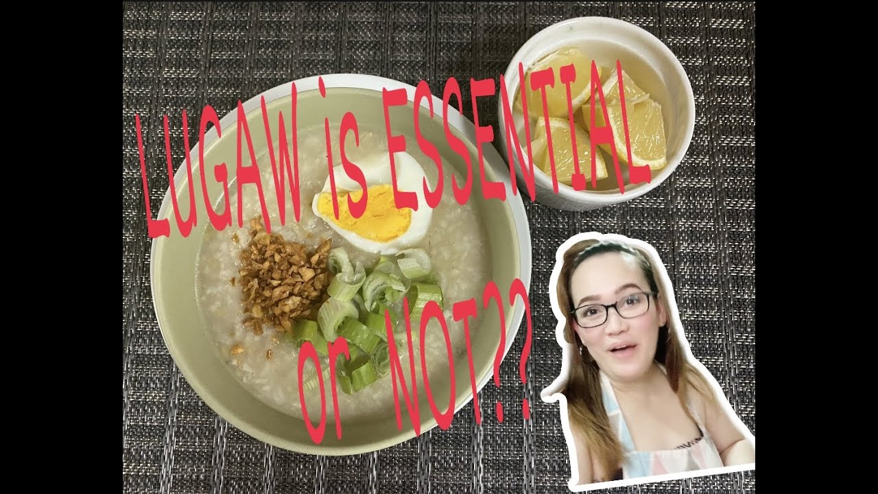 HOW TO COOK LUGAW| #039 - YouTube