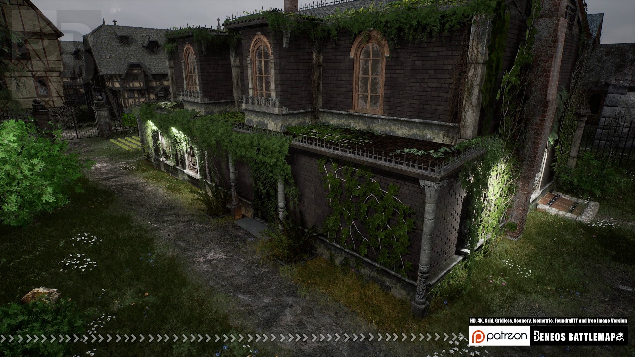 Beneos Battlemaps - Curse of Strahd: Wachter House Bonus 4K Scenery ...