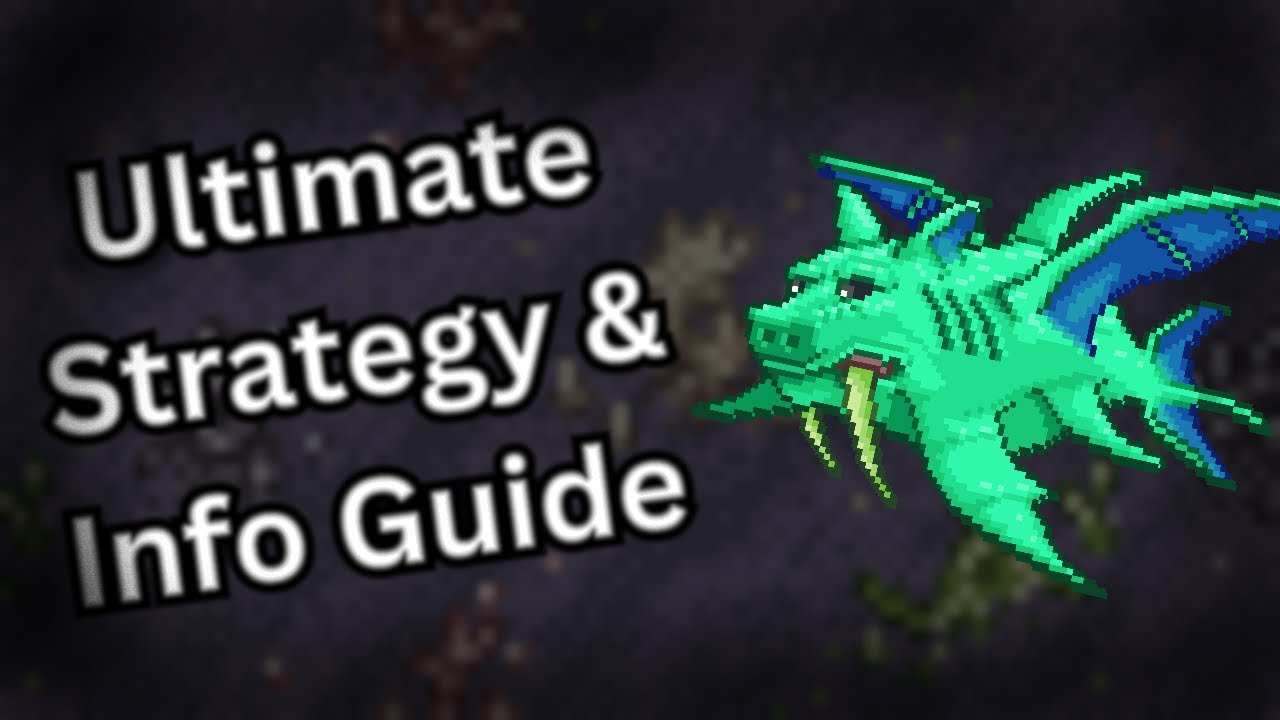 Ultimate Duke Fishron Drop, Gear and Strategy Guide - YouTube