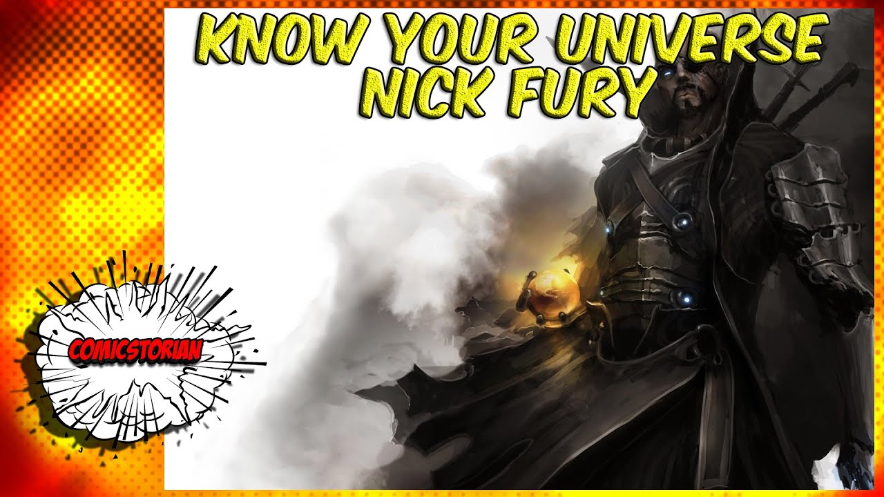 Nick Fury & Infinity Serum - Know Your Universe | Comicstorian - YouTube