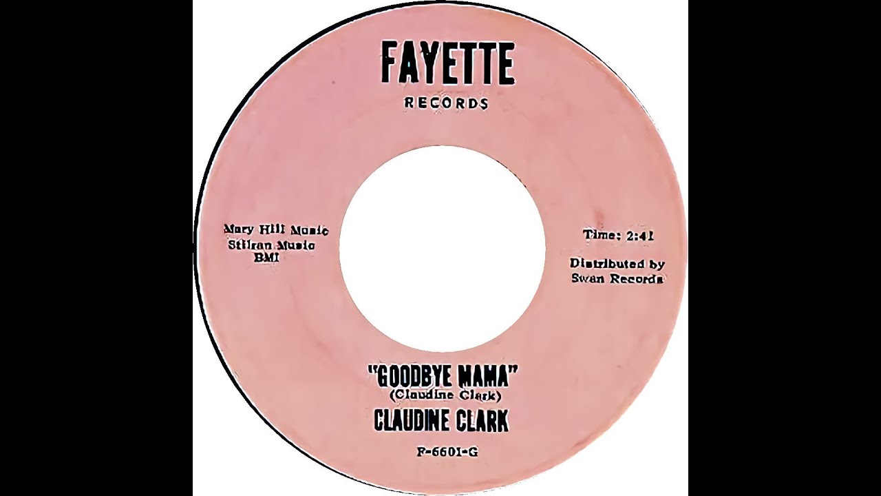 CLAUDINE CLARK GOOD BYE MAMA - YouTube