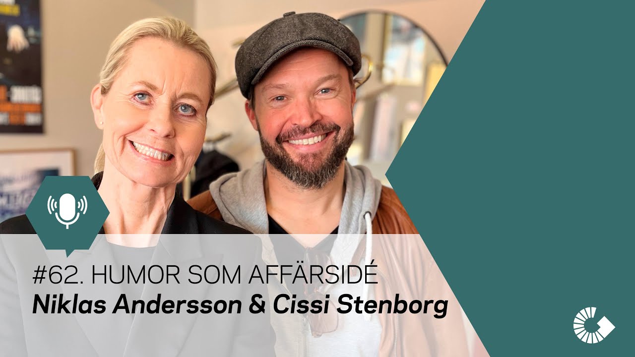 Humor som affärsidé med Niklas Andersson & Cissi Stenborg. Avsnitt #62 ...
