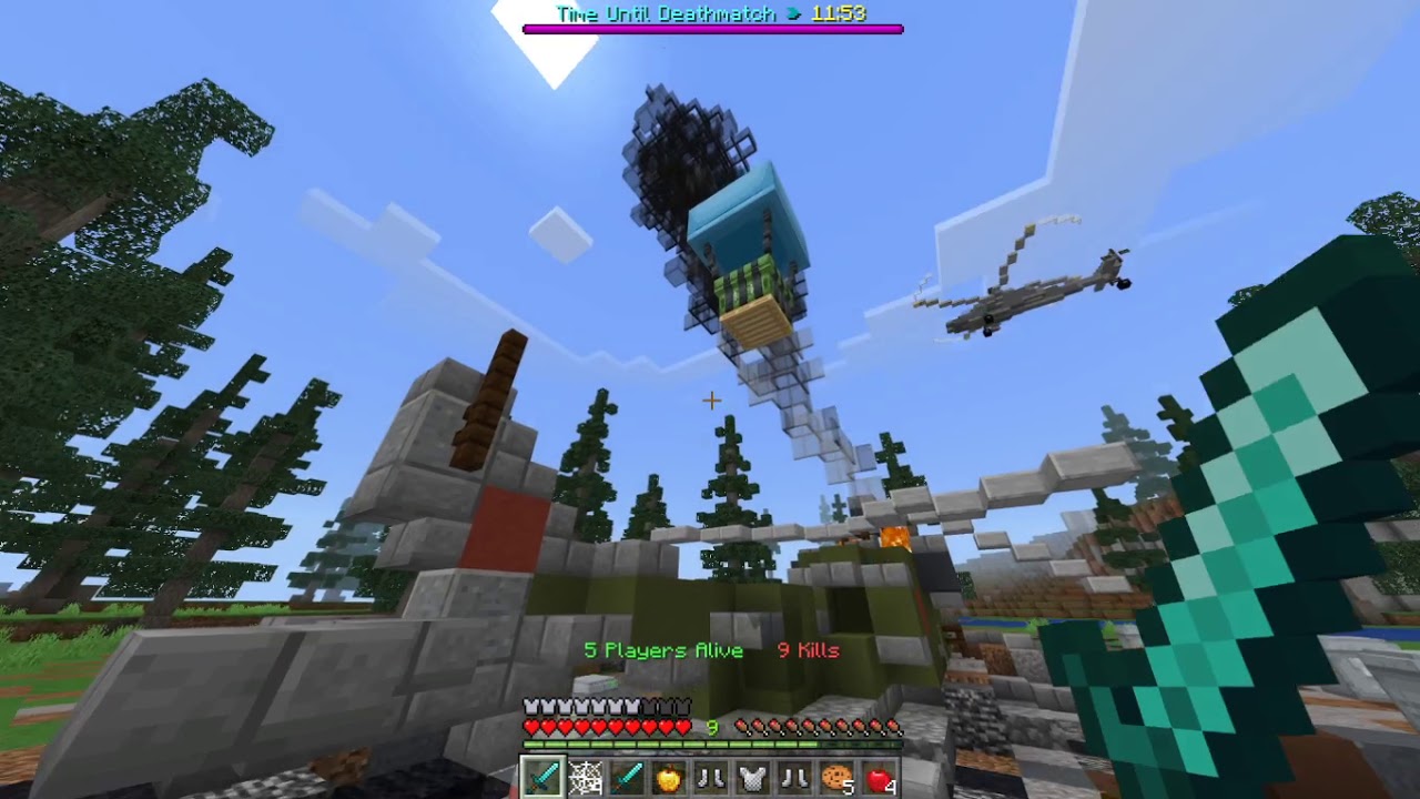 Destroying Nerds in Minecraft Survival Games on Hive - YouTube