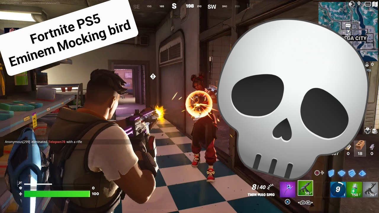 PS5 FORTNITE 2023 ft. Eminem Mockingbird - YouTube