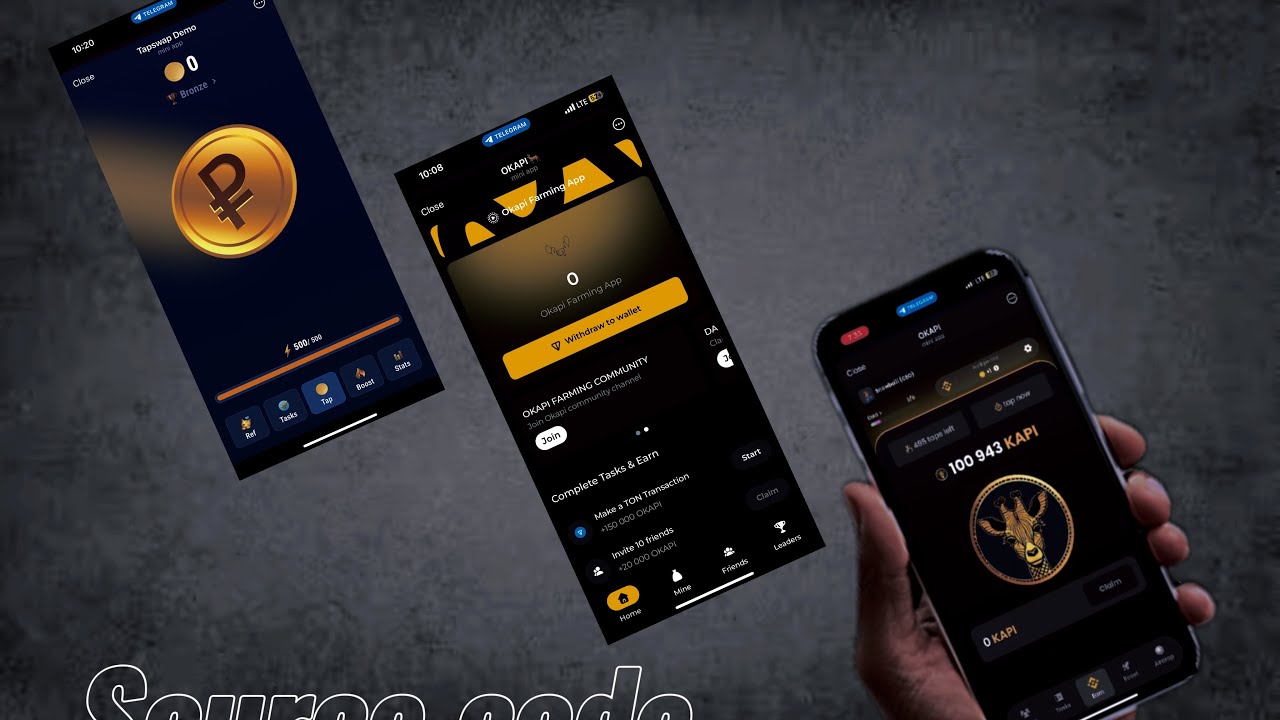Dogs farming mini app source code available - YouTube