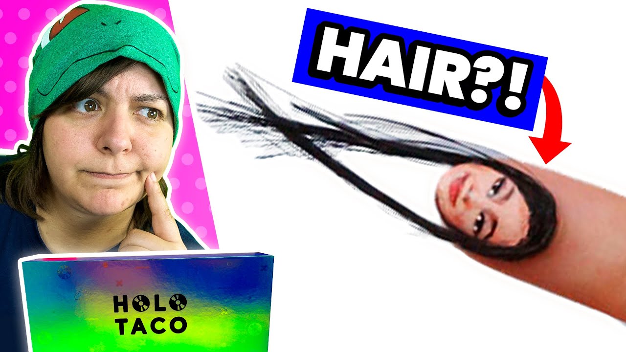 I Try doing WEIRD Nail Art w/ Simply Nailogical Multichrome Holo Taco ...