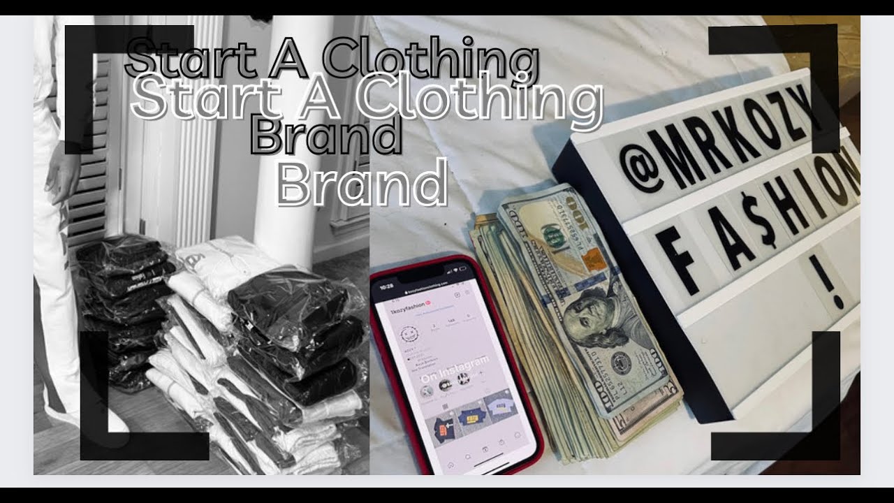 How to start a clothing line in 2022| tips, advice, manufactures ...