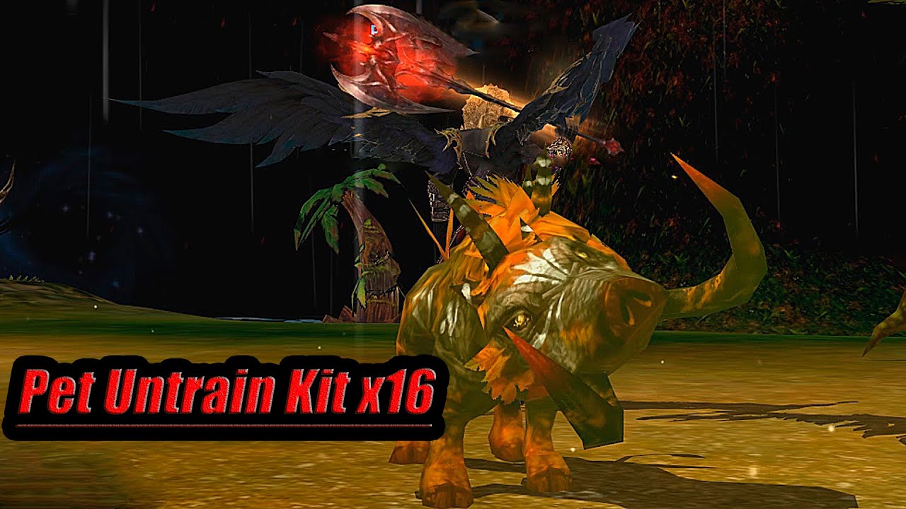 Cabal Online EU(Venus) - Pet Untrain Kit x16 (Sajin Komamura) - YouTube
