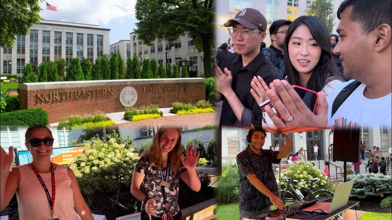 First day at NORTHEASTERN UNIVERSITY Fall Intake - YouTube