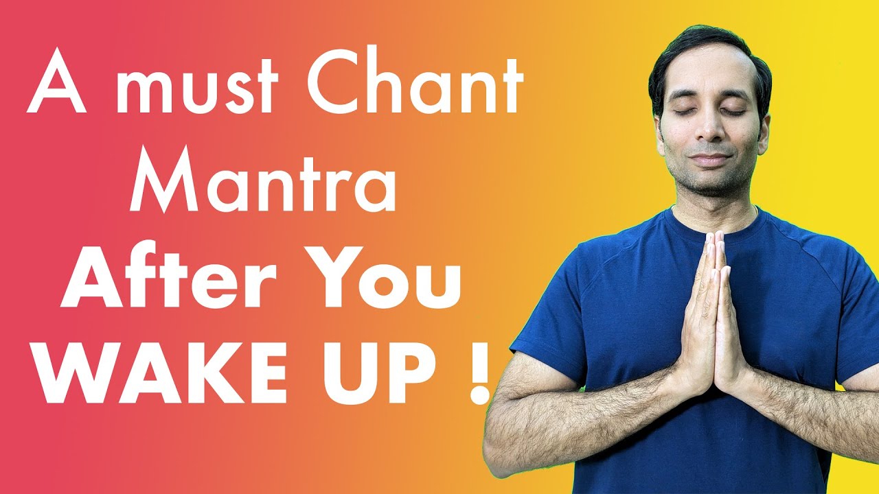 1 Must Chant Mantra After Waking Up for Everyone | Mayur Karthik - YouTube