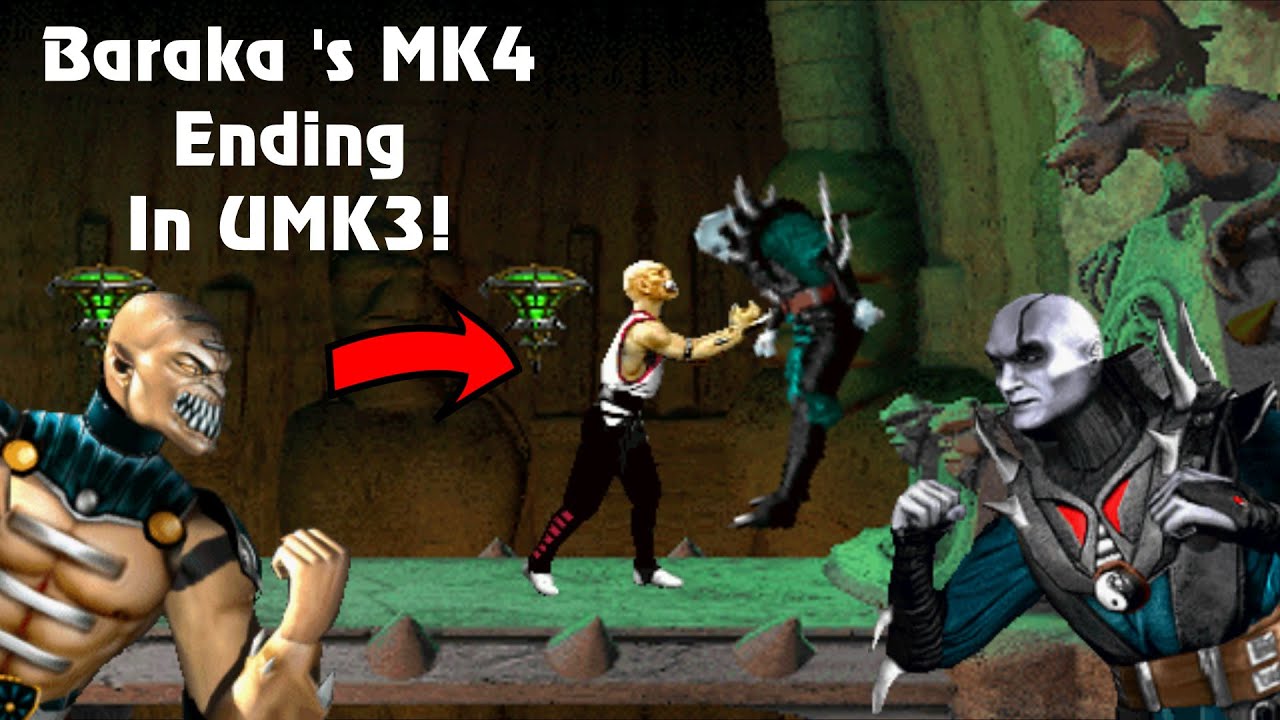 Baraka's MK4 Ending in 2D! - YouTube