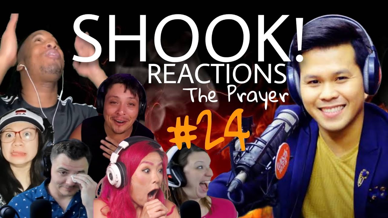 2022 NEW REACTIONS #24 | Marcelito Pomoy sings The Prayer (Celine Dion ...
