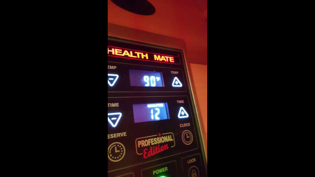 Healthmate Control Panel Full Review At Mysaunareviewcom Youtube 6606