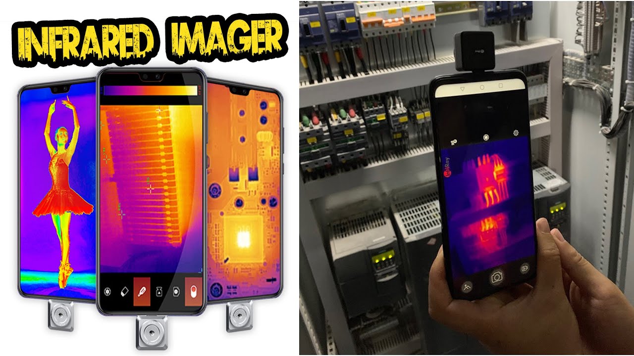 InfiRay Infrared Camera for Smart Phones Thermal Infrared Imager Night ...