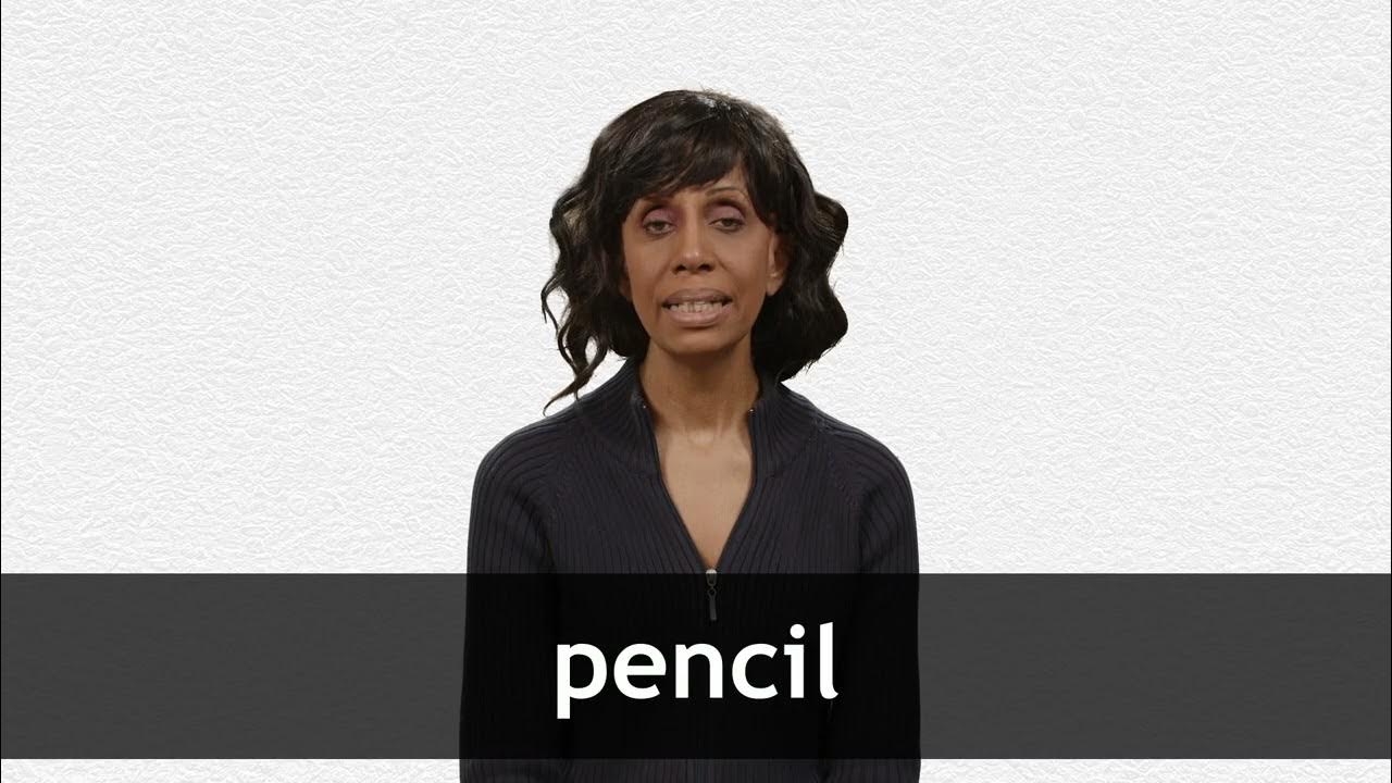 How to pronounce PENCIL in American English - YouTube