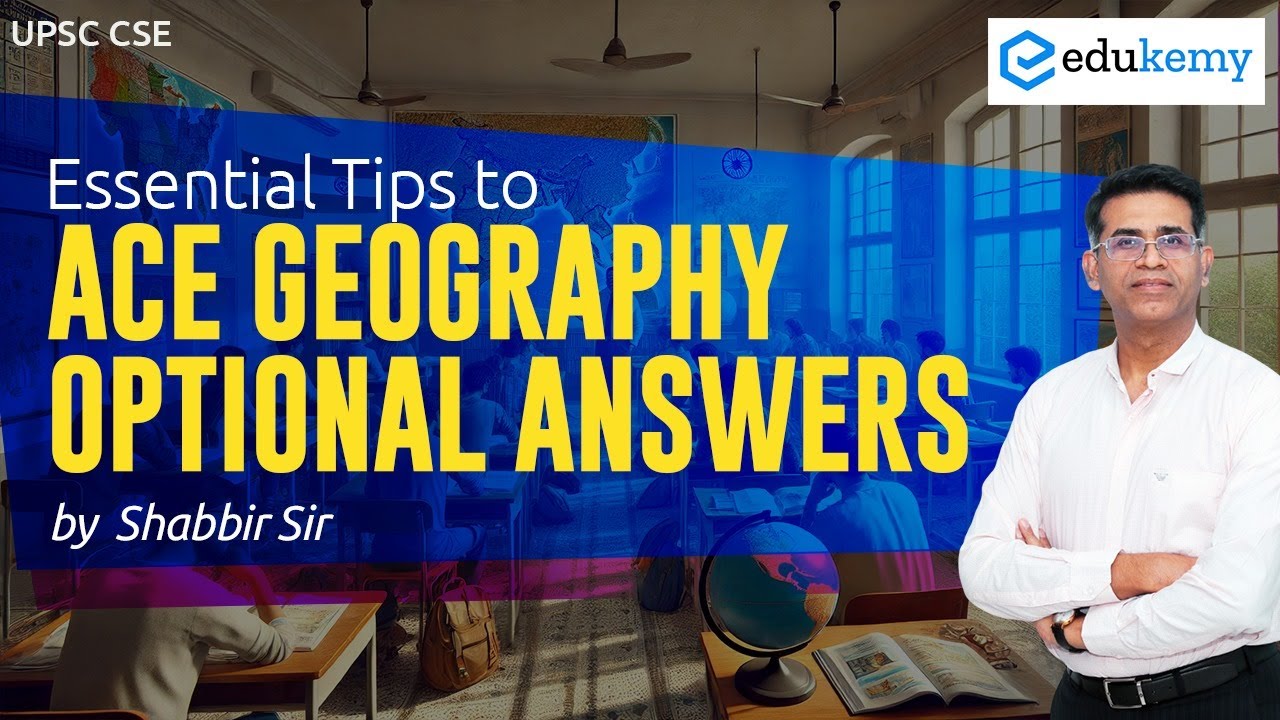 Master Geography Optional Answers in 4 Simple Steps! | Shabbir Sir ...