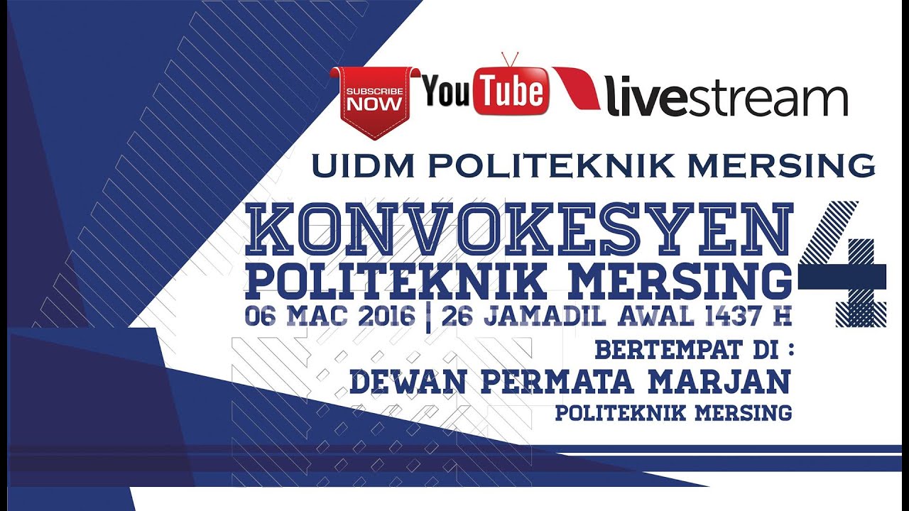 MAJLIS KONVOKESYEN POLITEKNIK MERSING - YouTube