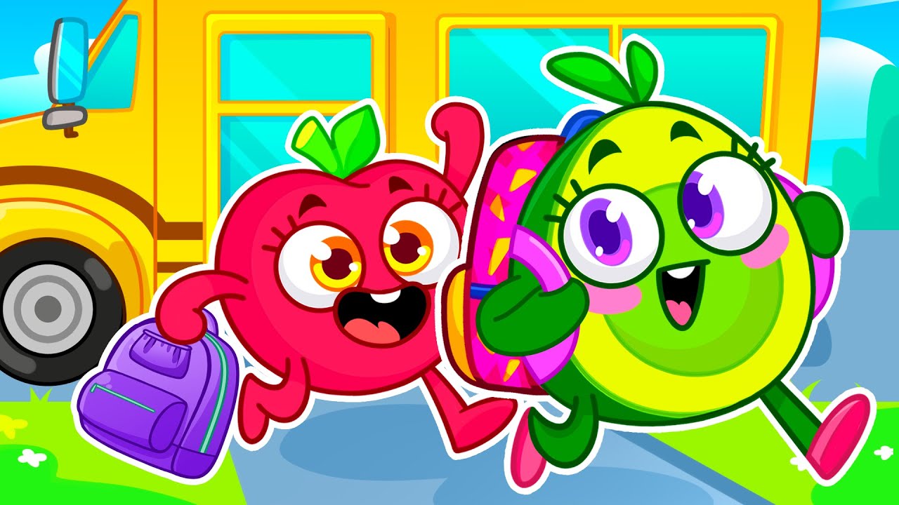 Pit and Penny School Stories with Friends 🥑 || More Funny Stories for ...