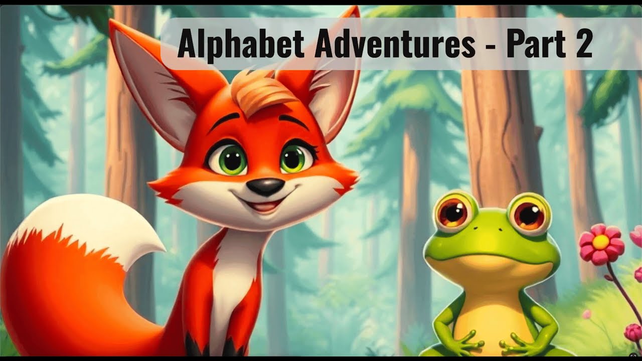 Alphabet Adventures Part 2 | 🥳🎉🤩🤪 | Exploring the world of letters ...