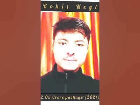 IIT Guwahati || Rohit Negi || Highest package - YouTube