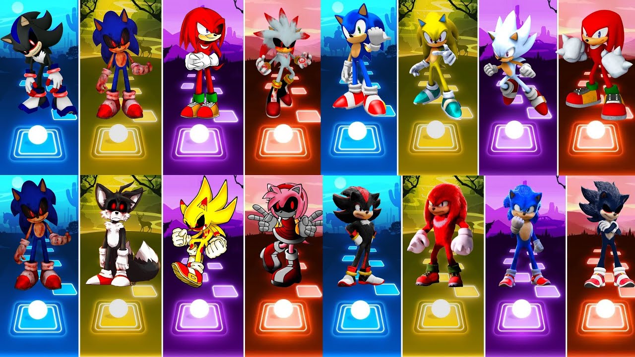 All Video Meghamix - Shadow Exe - Sonic Exe - Knuckles Exe - Silver ...