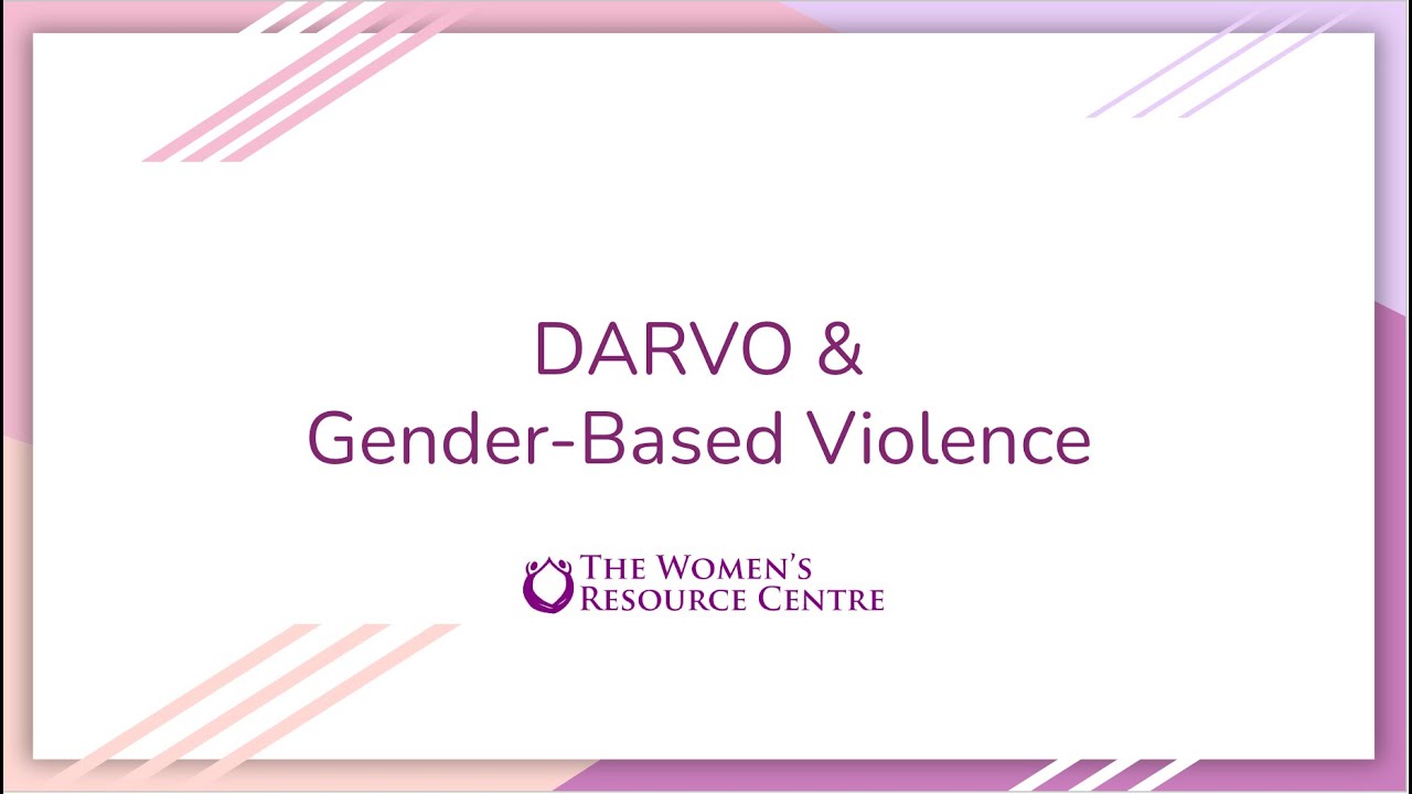 DARVO & Gender-Based Violence - YouTube