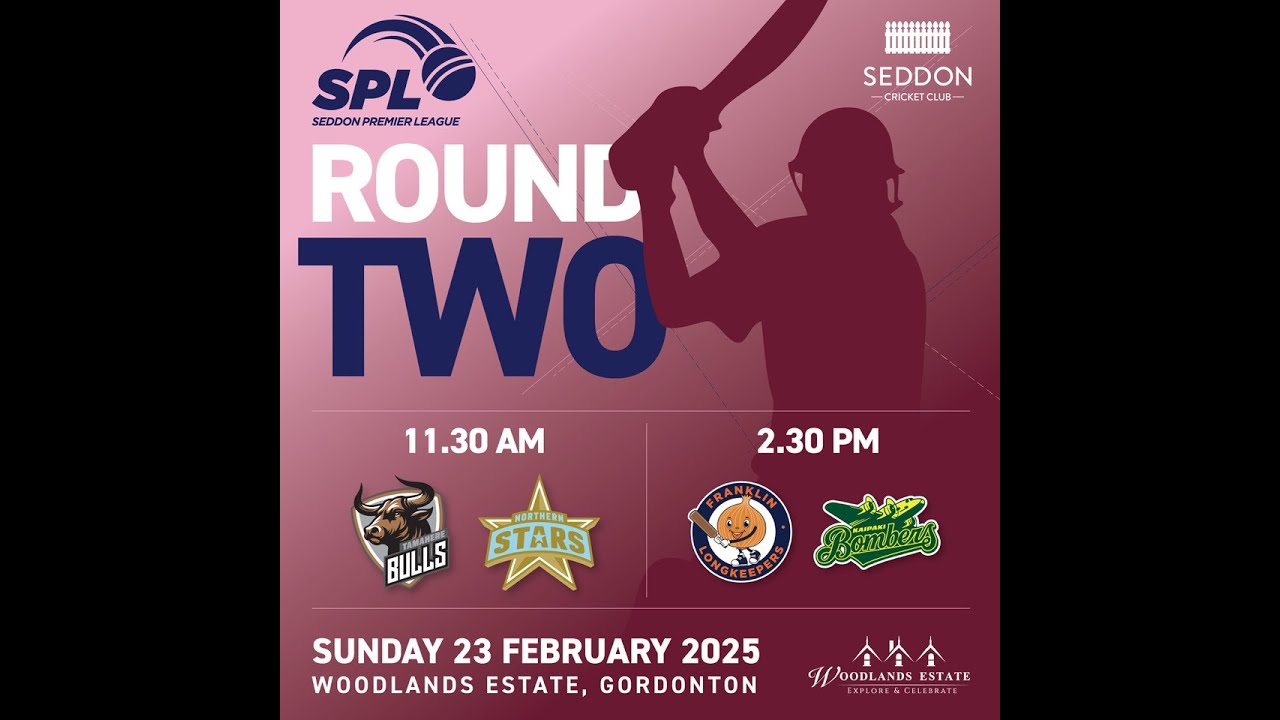 Seddon Premier League - Round Two - YouTube