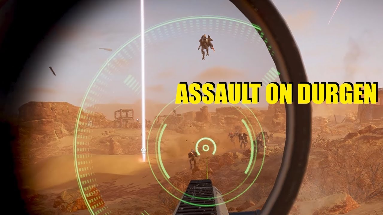 Helldivers 2 - Assault on Durgen - YouTube