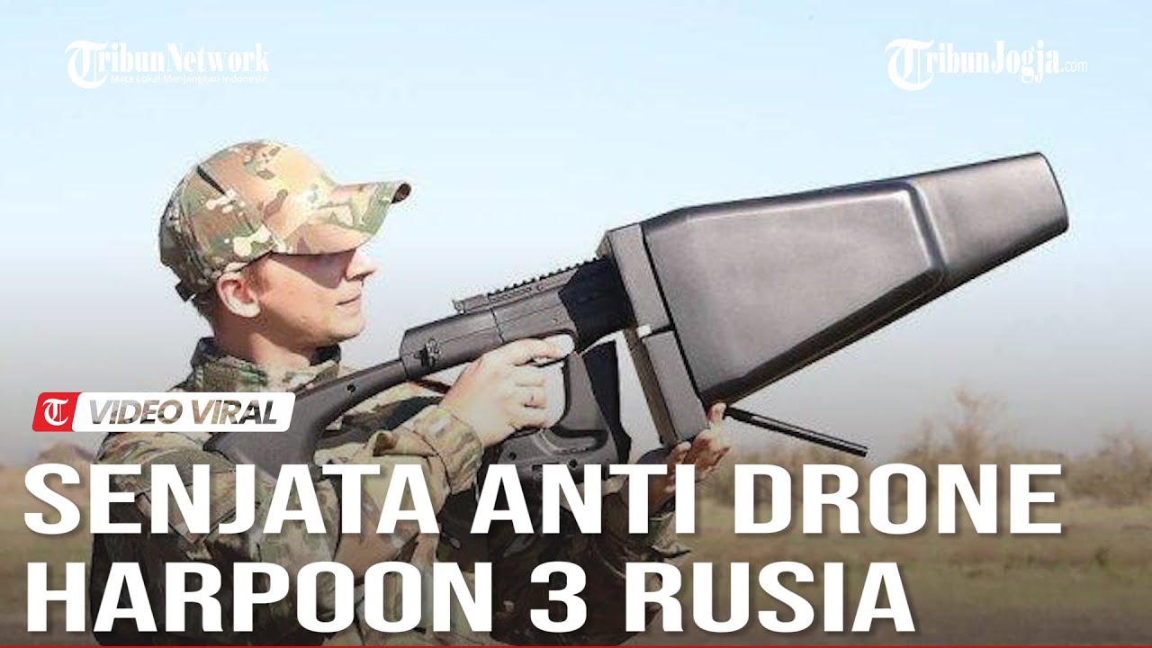 SENJATA ANTI DRONE HARPOON 3 RUSIA, DIUJI COBA UNTUK HANCURKAN UKRAINA ...