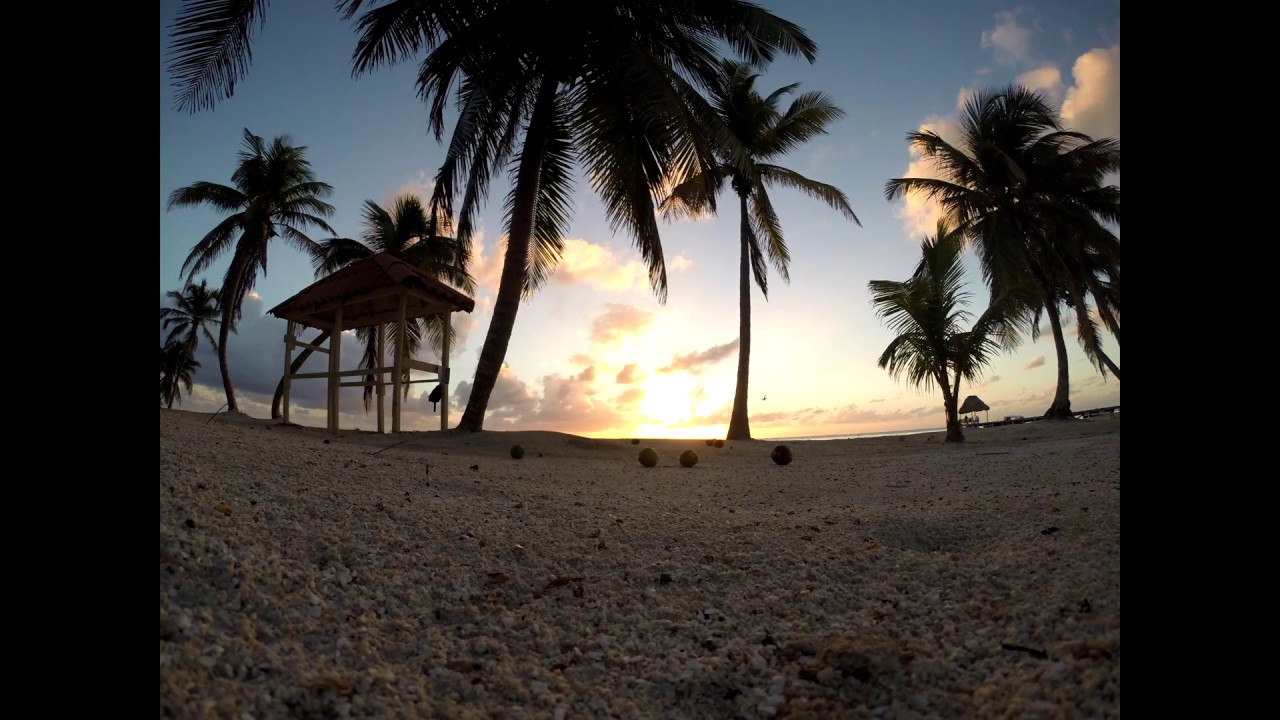 4K BELIZE Sunrise Over Ambergris Caye Sunset at Secret Beach - YouTube
