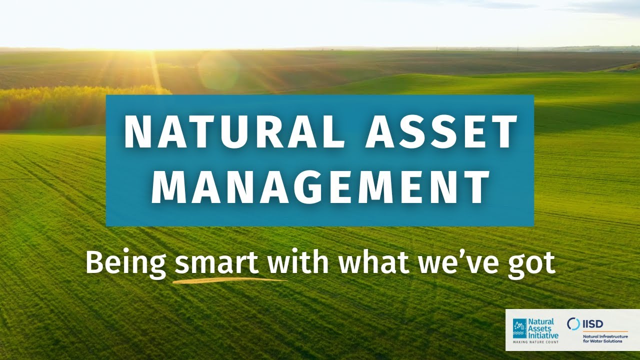 Natural asset management - Being smart with what we've got - YouTube