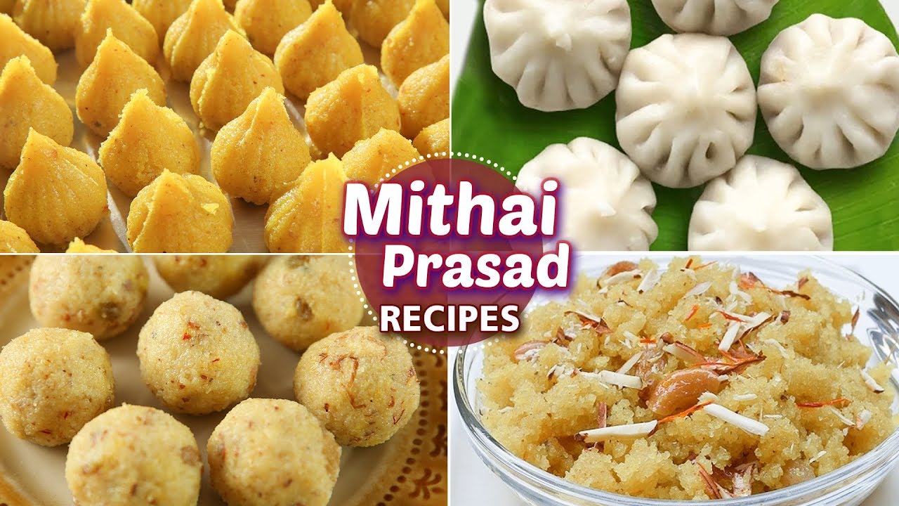 Ganpati Mithai & Prasad 2019 | 6 Best Modak & Mithai Recipes | Ganesh ...