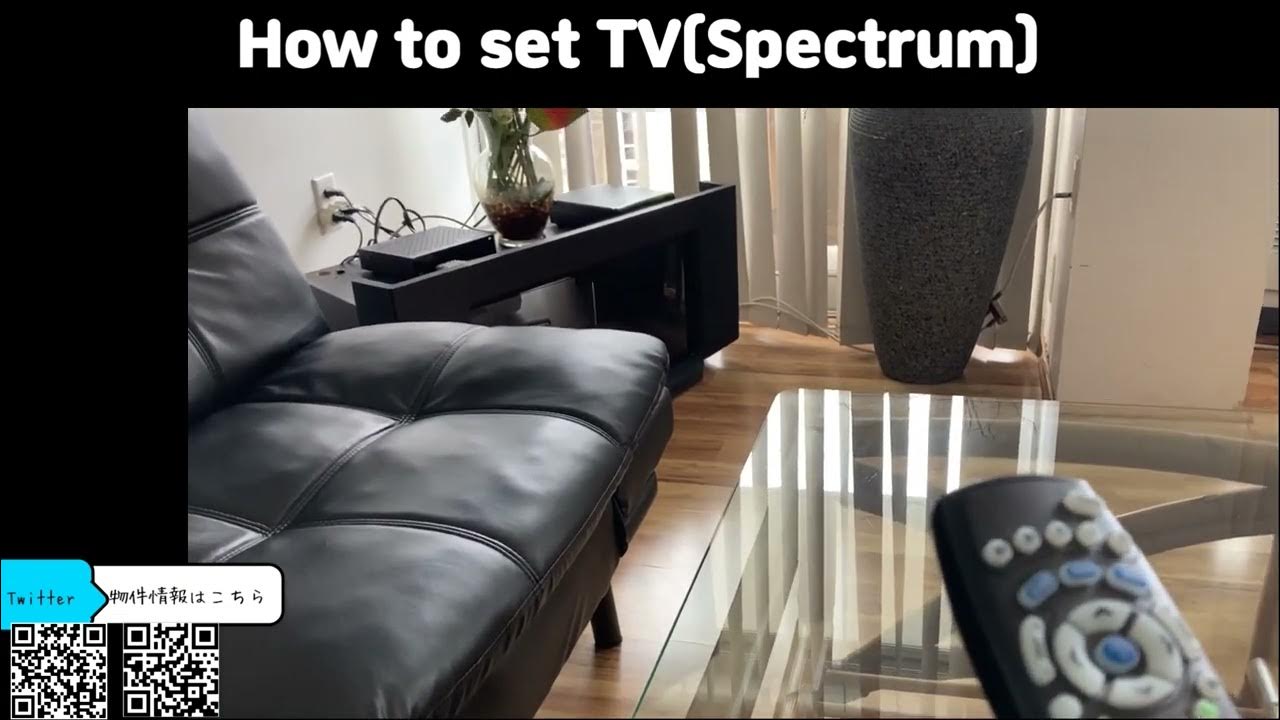 How to set TV(Spectrum) - YouTube