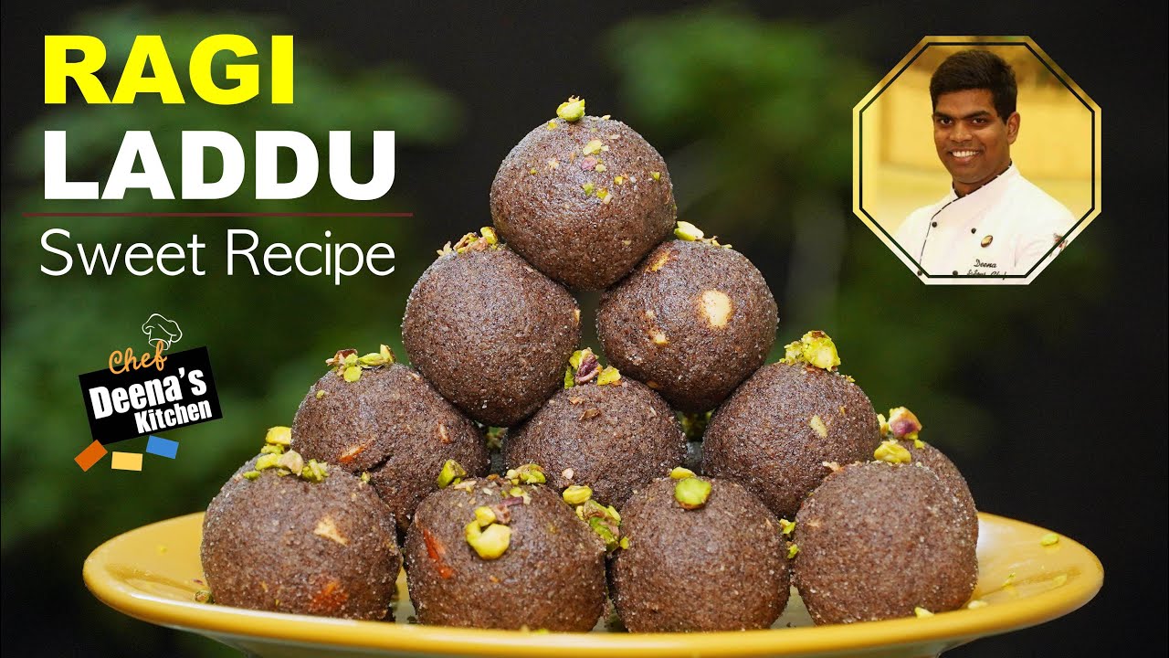 சத்தான ராகி லட்டு | Ragi Laddu In Tamil | How to Make Ragi Laddu | CDK ...