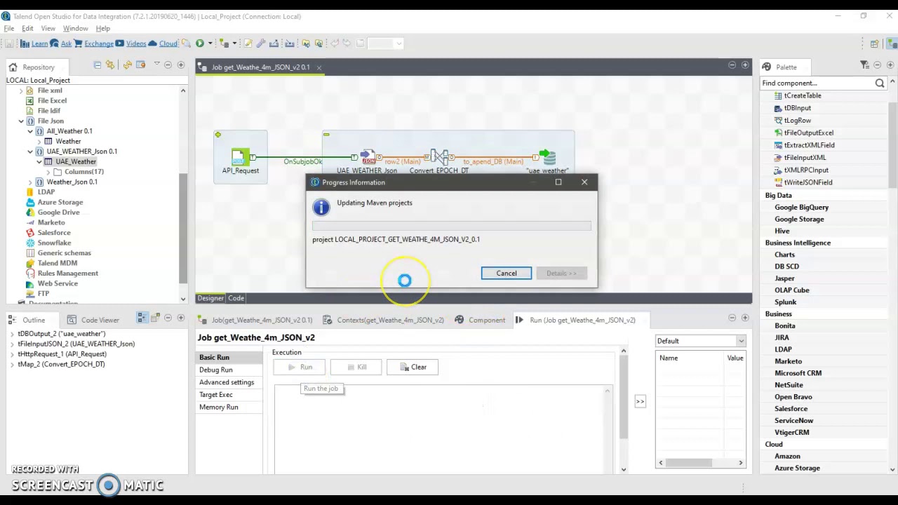 Read Openweathermap Api And Load Mysql Table Using Talend Youtube 7582